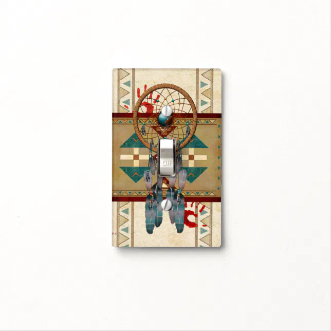 Catching Spirit Native American Light Switch Cover | Zazzle
