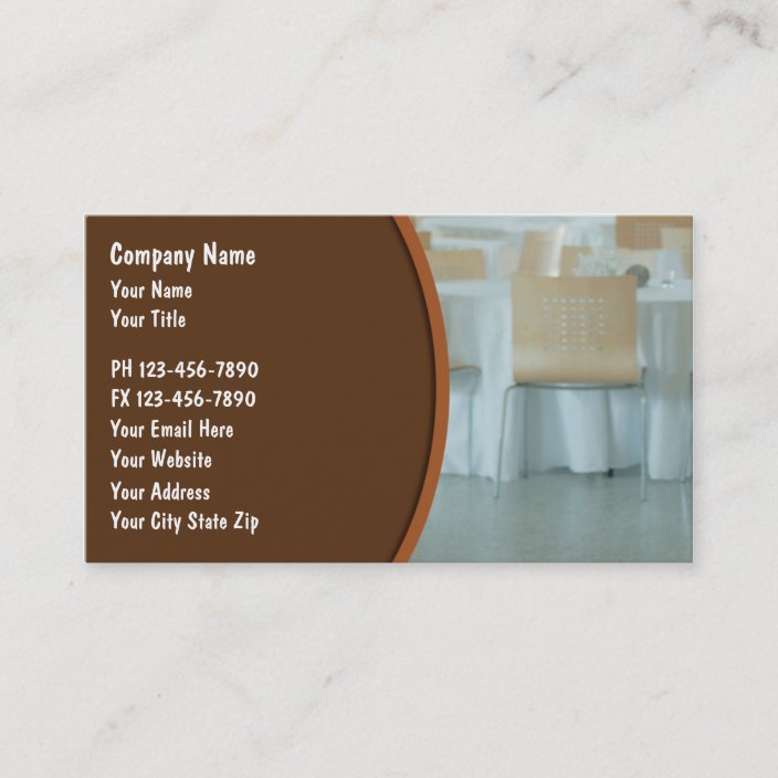 Catering Business Cards_2 Business Card | Zazzle.com