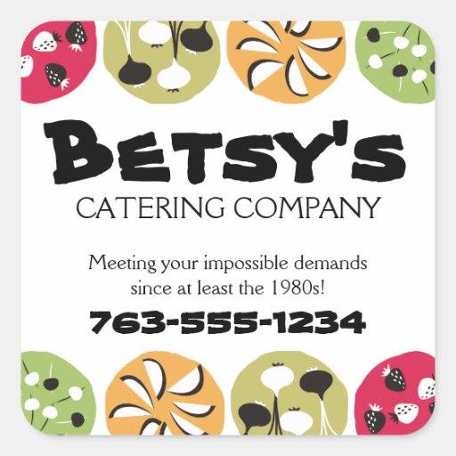 Appetizer Labels at William Stork blog