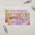 Catering Personal Chef Restaurant QR Code Utensils Business Card | Zazzle