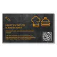 Catering Service | QR Code Business Card Magnet | Zazzle