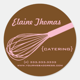 Catering Stickers - 100% Satisfaction Guaranteed | Zazzle