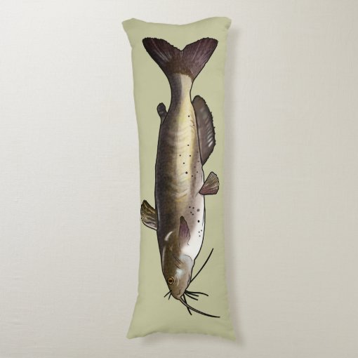 Catfish Body Pillow | Zazzle