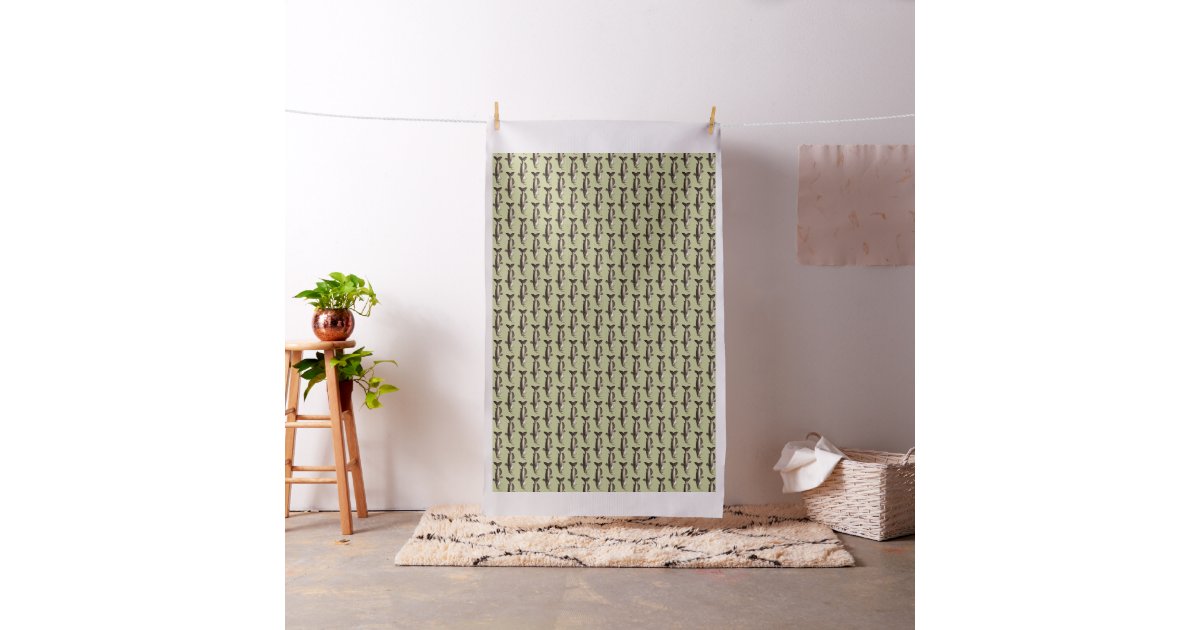 Catfish Fabric | Zazzle