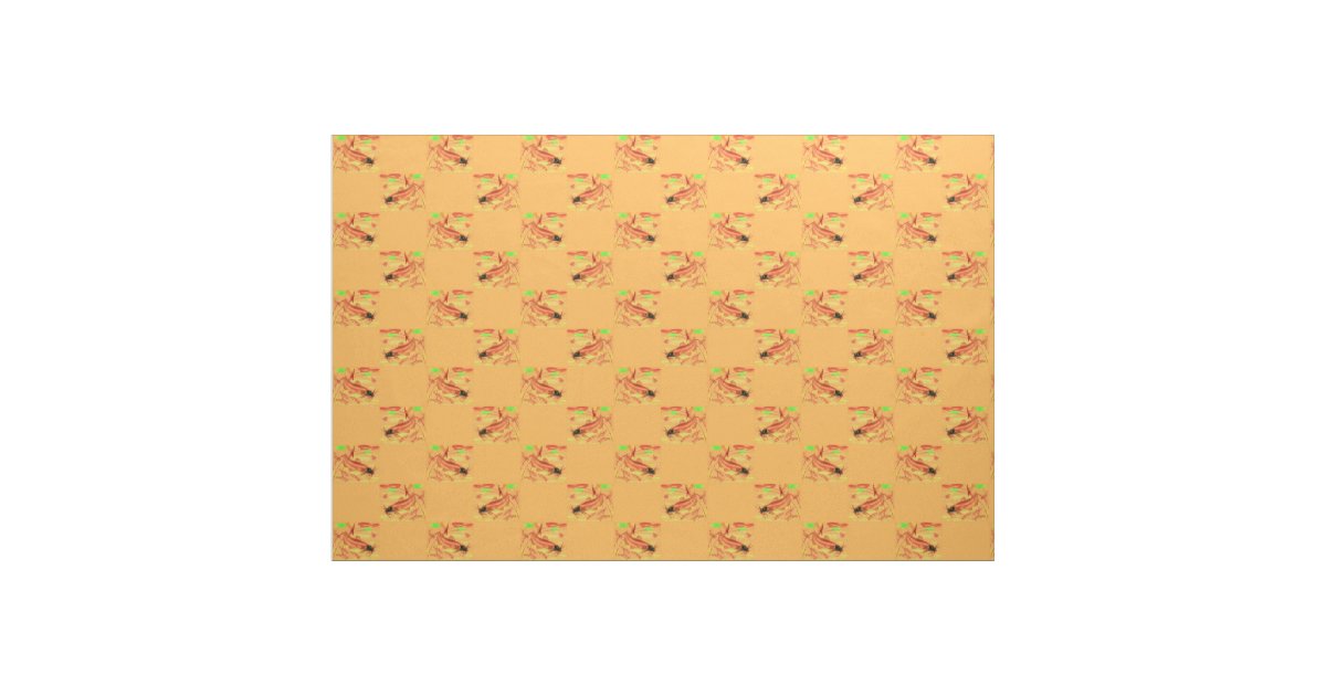 catfish print fabric | Zazzle