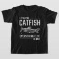 Catfish Pun Cat Noise Humor Kitty Fishing Lover T-Shirt | Zazzle