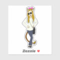 catgirl sticker | Zazzle