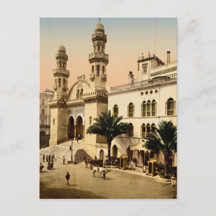 Cathedral Algiers Algeria Postcard | Zazzle.com