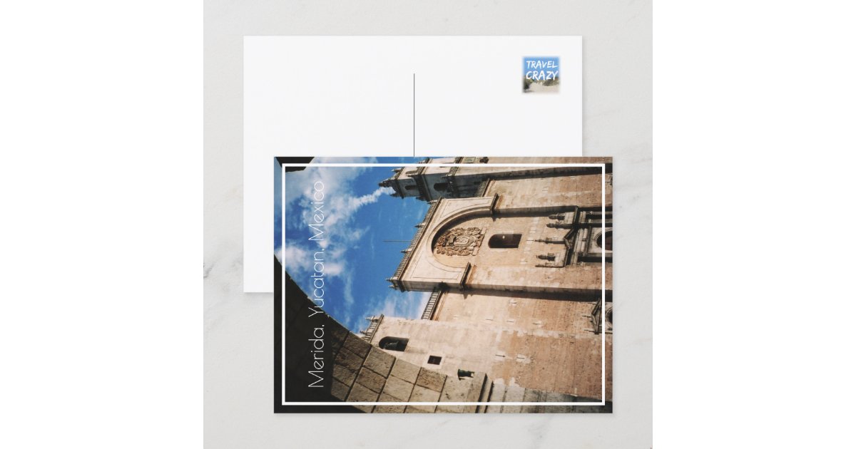 Cathedral of Merida, Yucatan, Mexico Postcard | Zazzle