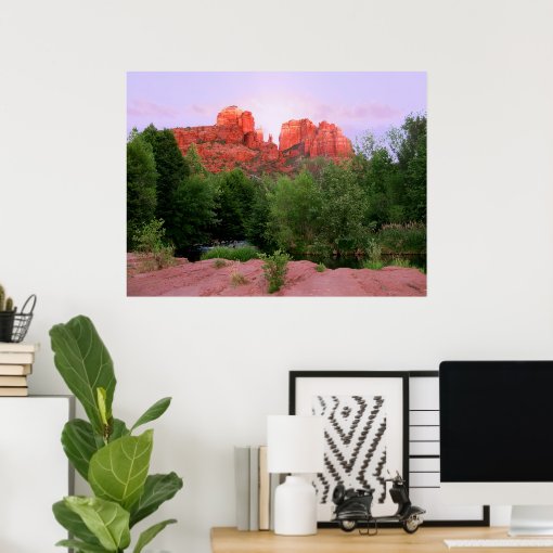 Cathedral Rock Sedona Poster | Zazzle