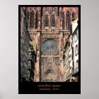 Gothic Squares Poster | Zazzle.com