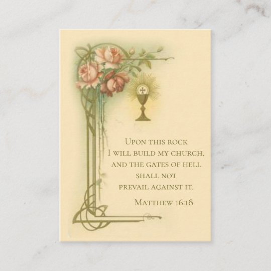 Catholic ACT OF FAITH PRAYER Holy Cards | Zazzle