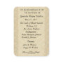 Minimal Simple Photo Memorial Sympathy Funeral Business Card | Zazzle