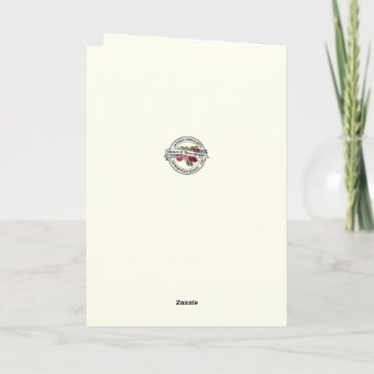 Catholic Betrothal Engagement Wedding Floral Card | Zazzle