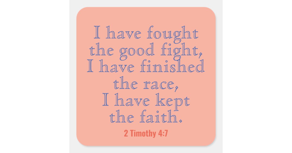 Catholic Bible Verse Sticker | Zazzle