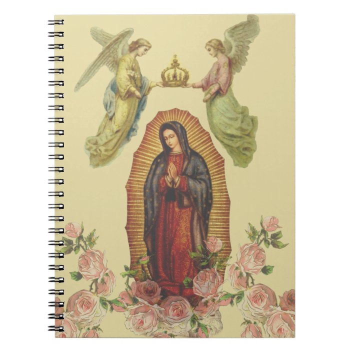 Catholic Blessed Virgin Mary Guadalupe Religious Notebook | Zazzle.com