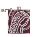 Catholic Blessed Virgin Mary, lace Flask | Zazzle