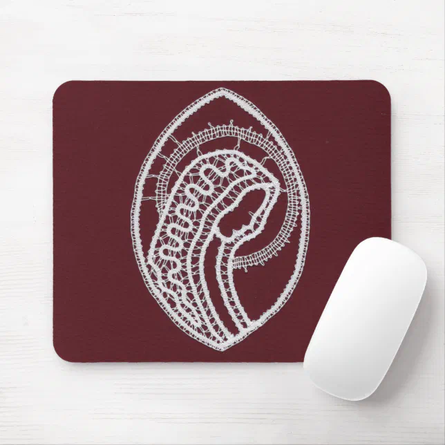 Catholic Blessed Virgin Mary, lace Mouse Pad | Zazzle