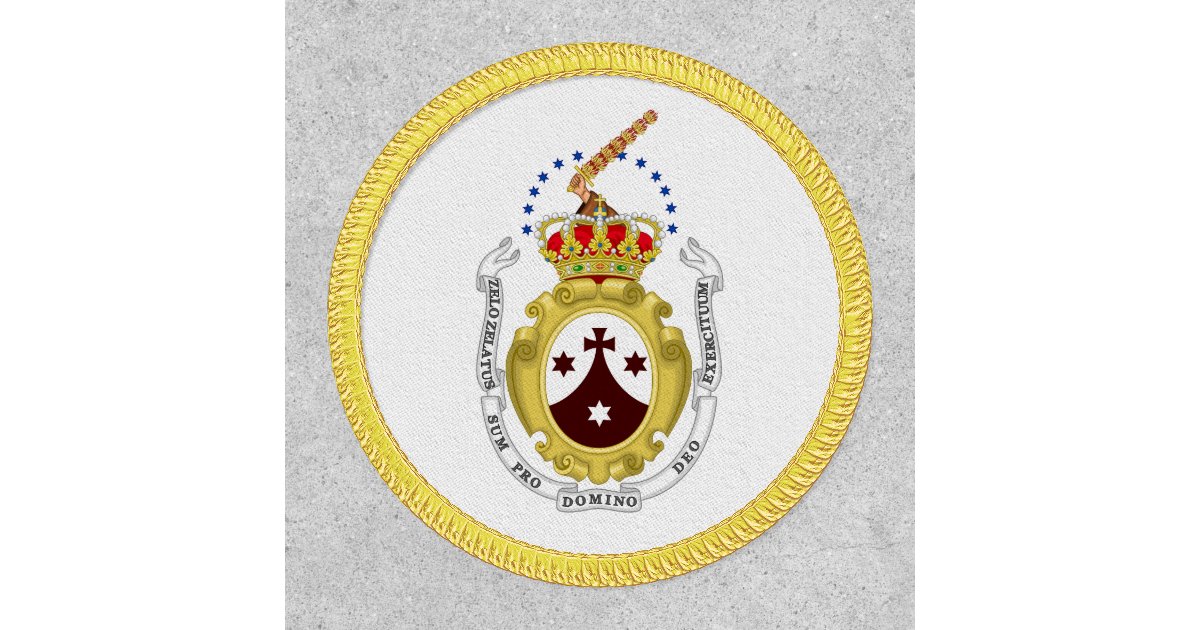 Catholic Discalced Carmelite Crest Patch | Zazzle