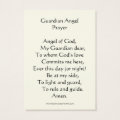 Catholic Guardian Angel Prayer Holy Card | Zazzle