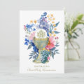 Catholic Holy Communion Summer Floral Invitation | Zazzle