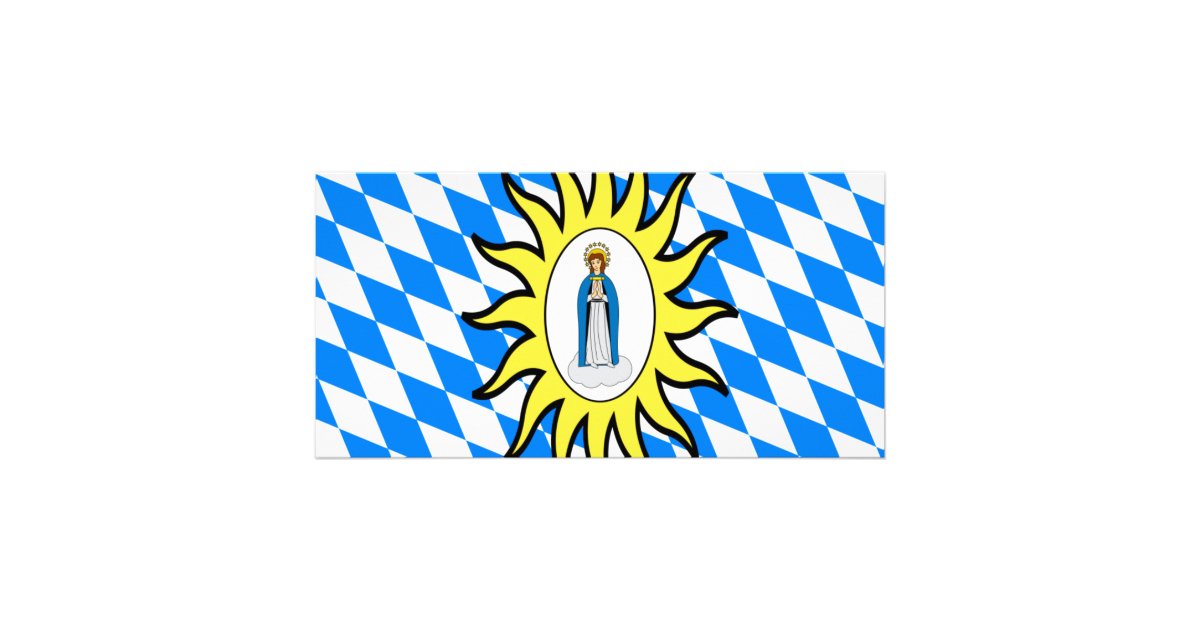 Catholic League Flag 30 Years War Mary Gift Mother Card | Zazzle