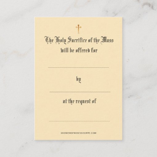 Catholic Mass Offering Chalice Roses Holy Cards | Zazzle