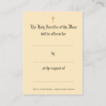 Catholic Mass Offering Jesus Holy Cards | Zazzle