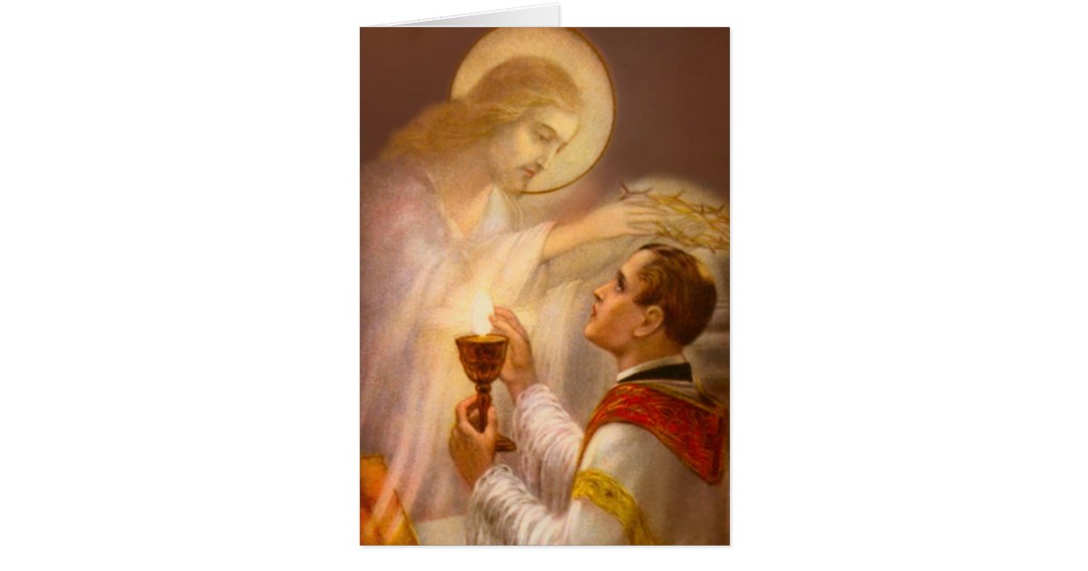 Catholic Mass Offering Memorial Card | Zazzle.com