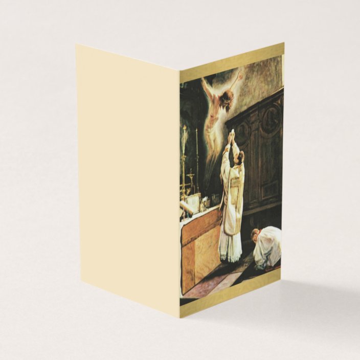 Catholic Mass Offering Prayer Jesus Holy Cards | Zazzle.com