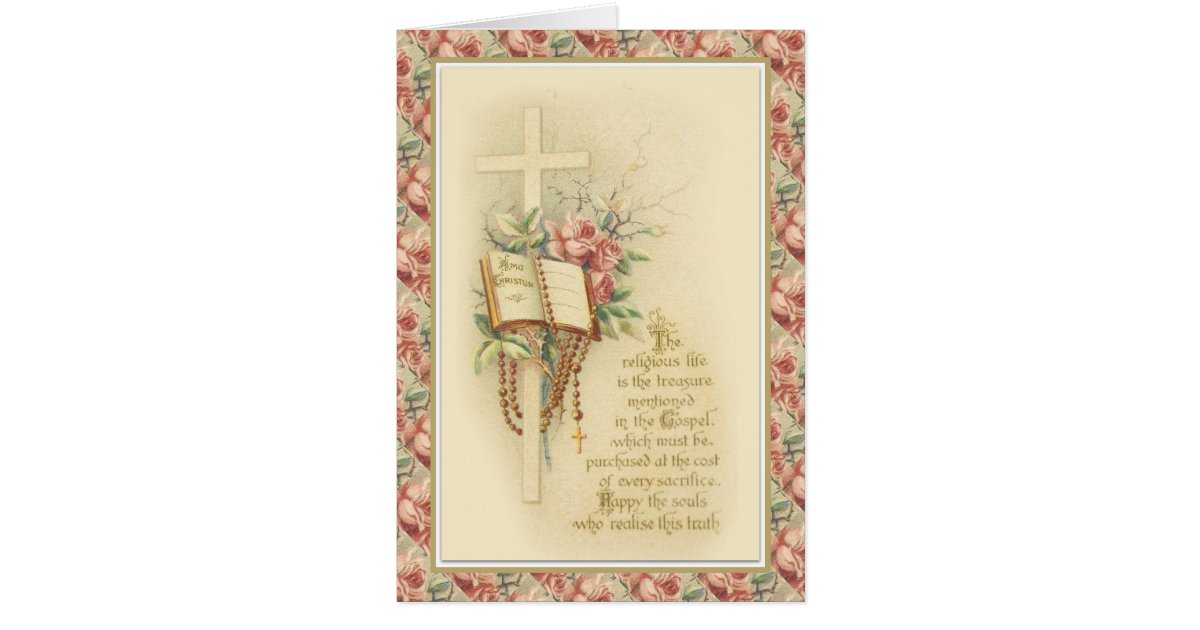 Catholic Nun Religious Life Final Vows | Zazzle