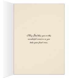 Catholic Nun Religious Life Final Vows | Zazzle