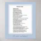 Catholic Poster Nicene Creed Christian Credo | Zazzle