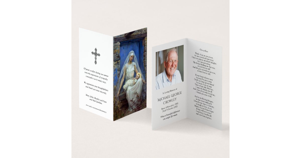 Catholic Prayer Cards | Alma Mater | Zazzle