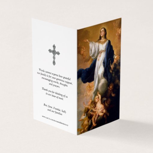 Catholic Prayer Cards | Assumption 1 | Zazzle