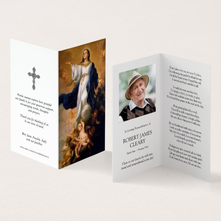 Catholic Prayer Cards | Assumption 1 | Zazzle.com