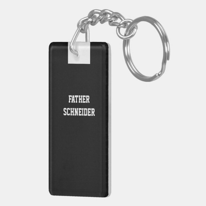 Catholic Priest Black Clergy Collar Religious Keychain | Zazzle.com