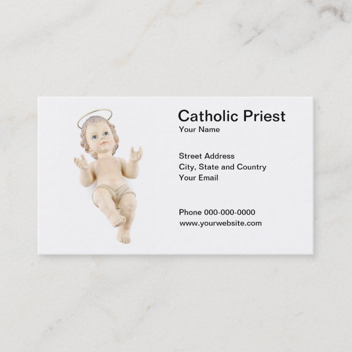 Catholic Priest Business Card | Zazzle.com
