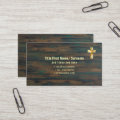 Catholic Priest Church Contact Clergy Christian Business Card | Zazzle