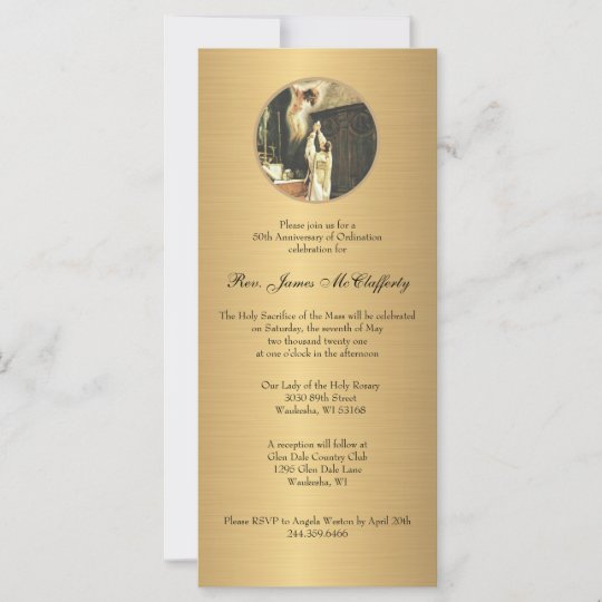 Catholic Priest Deacon Ordination Anniversary | Zazzle.com