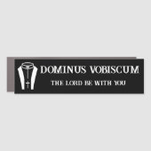 CATHOLIC PRIEST DOMINUS VOBISCUM RELIGIOUS CAR MAGNET | Zazzle