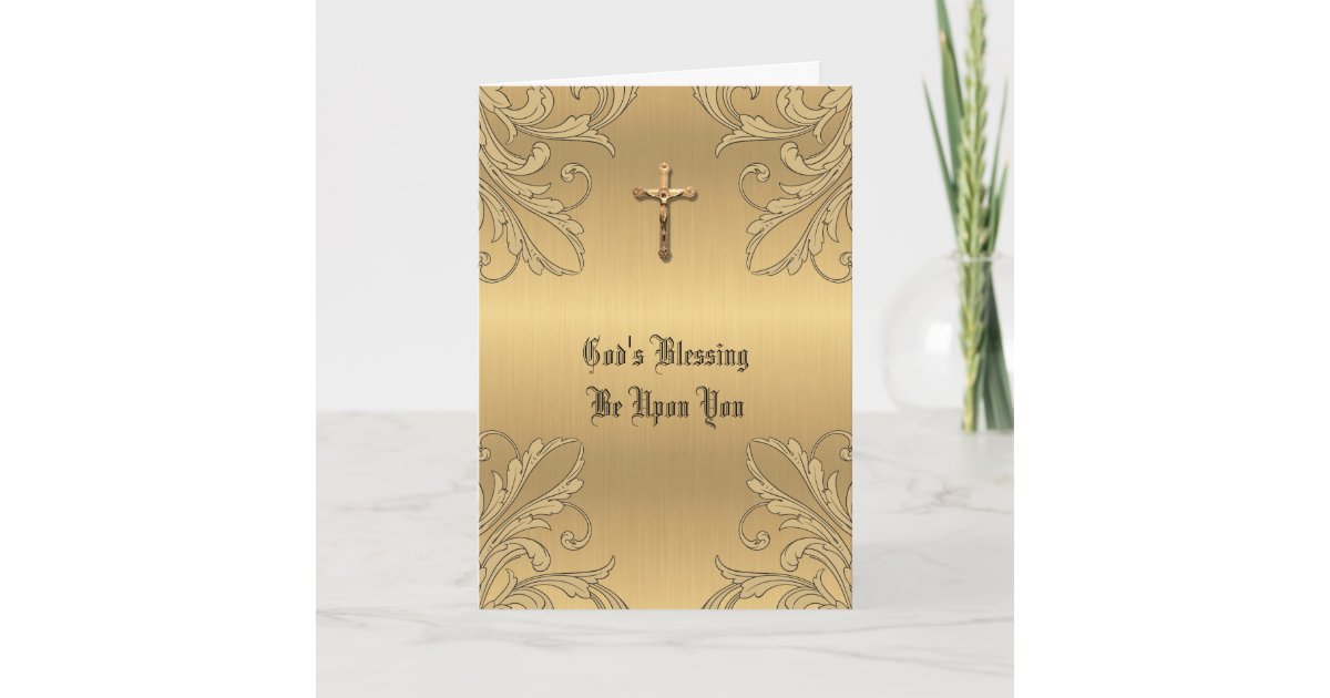 Catholic Priest Ordination Thank You Card | Zazzle.com