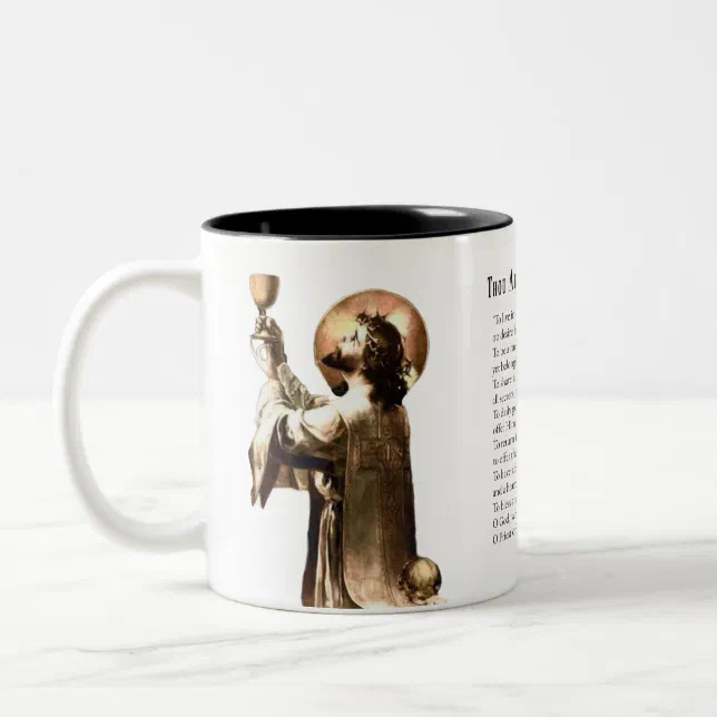 Catholic Priest Prayer Poem Religious Jesus Two-Tone Coffee Mug | Zazzle