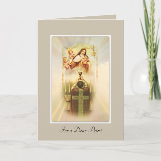 Catholic Priest Words of Encouragement Card | Zazzle.com