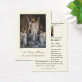 Catholic Resurrection Funeral Prayer Card | Zazzle