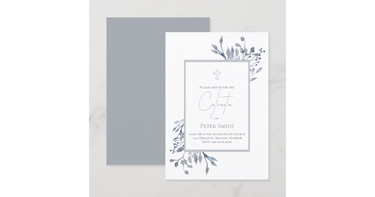 Catholic sacrament of Confirmation Invitation | Zazzle