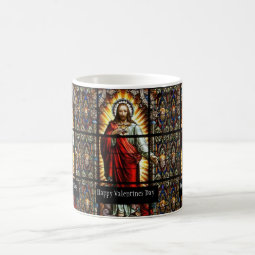 Catholic Sacred Heart of Jesus Valentines Day Coffee Mug | Zazzle
