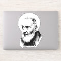 Catholic St. Padre Pio Capuchin Monk Sticker | Zazzle