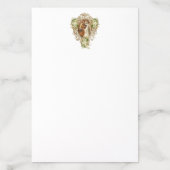 Catholic Vintage Betrothal Wedding Joseph and Mary Envelope Liner | Zazzle