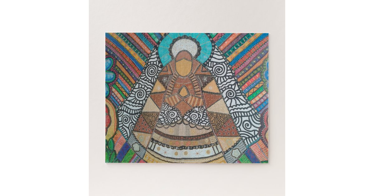 Catholic Virgin Mary Jigsaw Puzzle | Zazzle